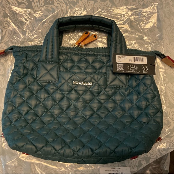 MZ Wallace | Bags | Mz Wallace Emerald Small Sutton Deluxe | Poshmark
